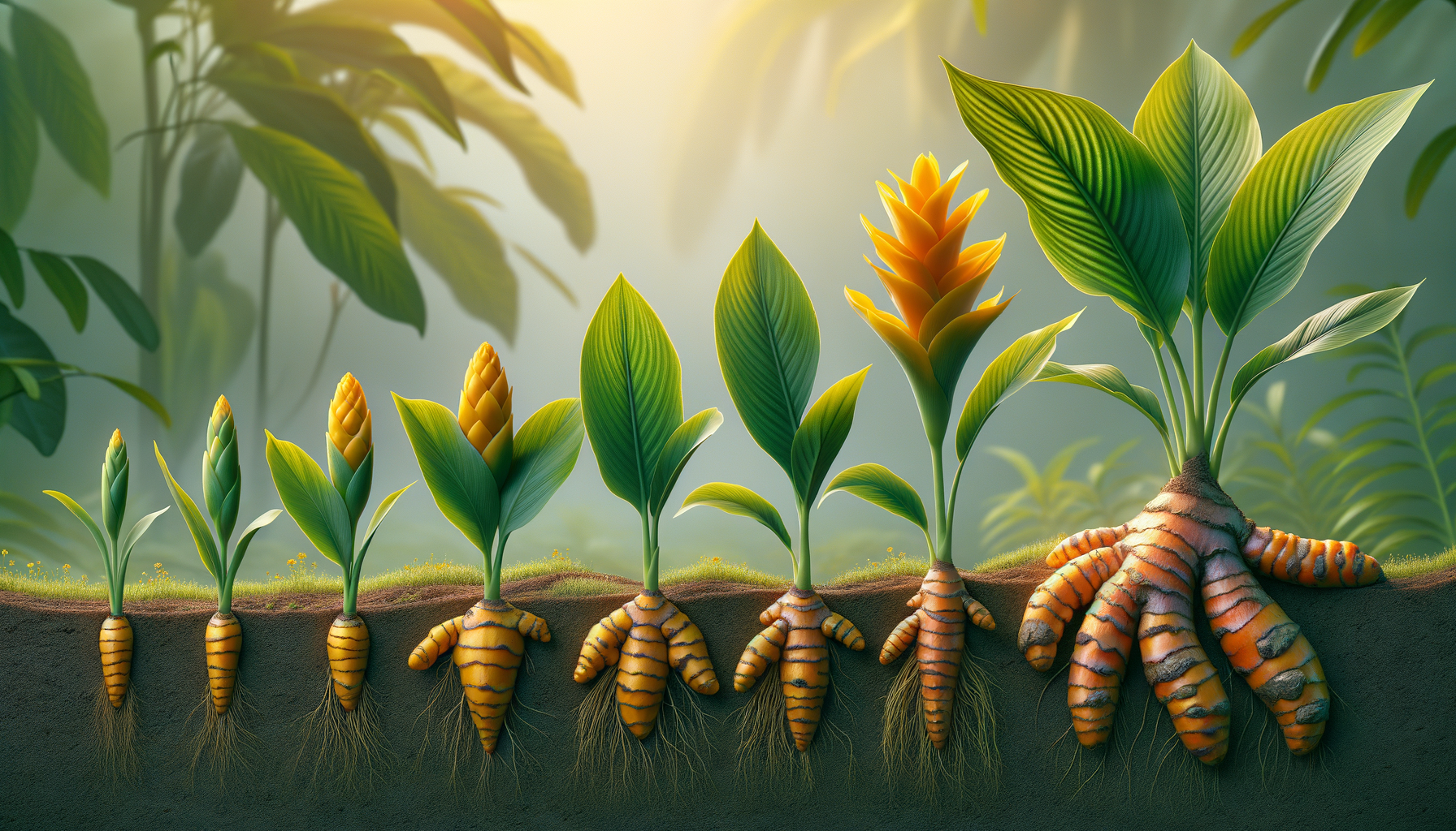 How Does Turmeric Grow? Planting Guide – 28k